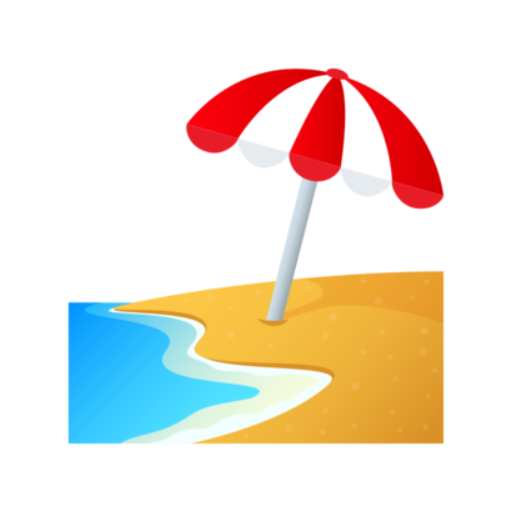🏖️ Beach with Umbrella - Emojis para Copiar