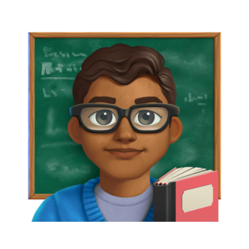 👨🏾‍🏫 Emoji Professor Homem: Pele Médio Escuro - Emojis para Copiar