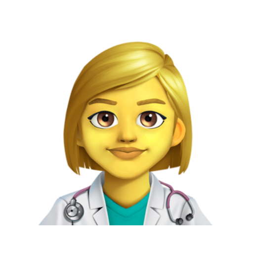 👩‍⚕️ Emoji Mulher Profissional Da Saúde - Emojis para Copiar