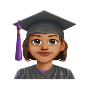 👩🏽‍🎓 Emoji Estudante Mulher: Pele Bronzeada - Emojis para Copiar