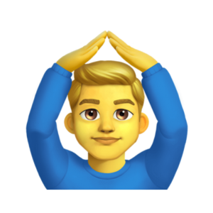 Emojis Emoji Homem Fazendo Gesto De "OK - Emojis para Copiar