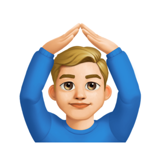 🙆🏼‍♂️ Emoji Homem Fazendo Gesto De "OK": Pele Médio Claro - Emojis para ...