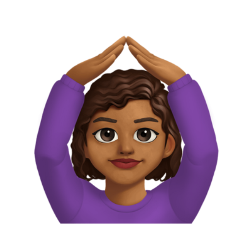 🙆🏾‍♀️ Emoji Mulher Fazendo Gesto De "Ok": Pele Médio Escuro - Emojis ...