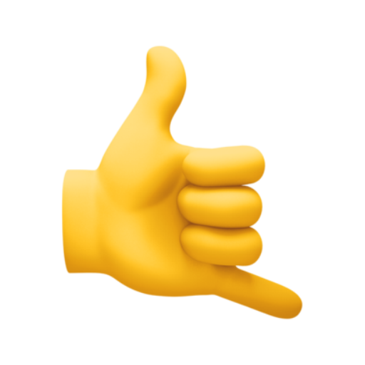 🤙 Emoji Call Me Hand - Emojis para Copiar