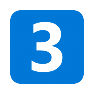 3️⃣ Emoji Tecla Três - Emojis para Copiar