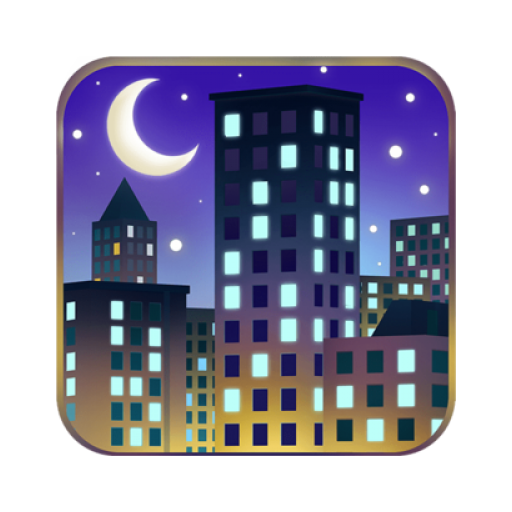 🌃 Night with Stars - Emojis para Copiar