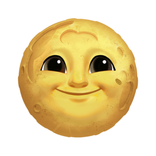 🌝 Emoji Rosto Da Lua Cheia - Emojis para Copiar