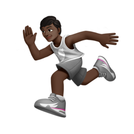 🏃🏿 Emoji Pessoa correndo: tom de pele escuro - Emojis para Copiar