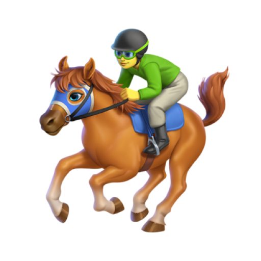 Horse Jockey Emoji at Terry Swenson blog