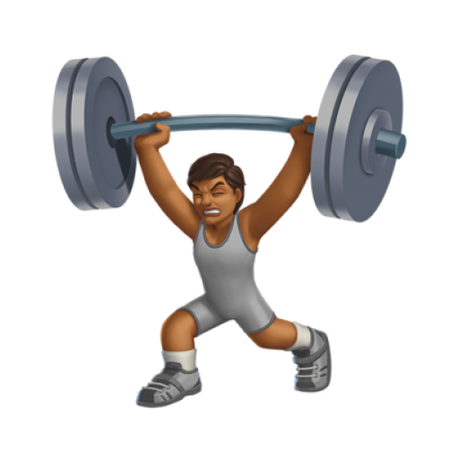 Emojis Levantando Peso - Emojis para Copiar