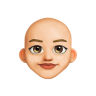 👩🏼‍🦲 Emoji Mulher com Cabeça Calva Pele Morena Clara - Emojis para Copiar