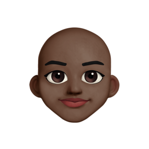 👩🏿‍🦲 Emoji Mulher com Cabeça Calva Pele Escura - Emojis para Copiar