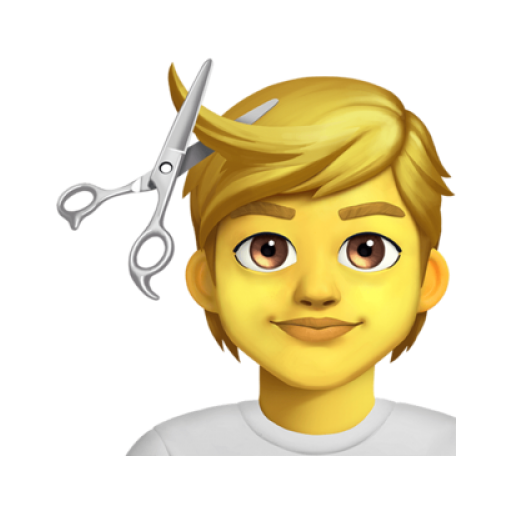 💇 Person Getting Haircut - Emojis para Copiar