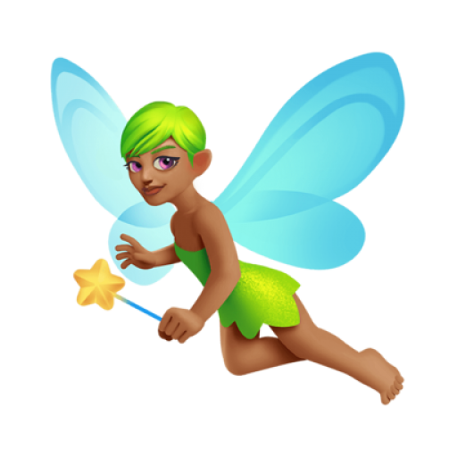 🧚🏽‍♀️ Emoji Mulher Fada: Tom de pele médio - Emojis para Copiar