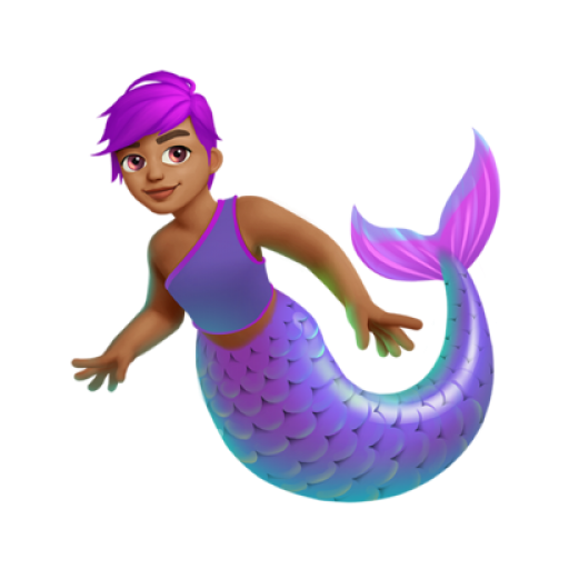 🧜🏽 Emoji Merperson: Tom de pele médio - Emojis para Copiar