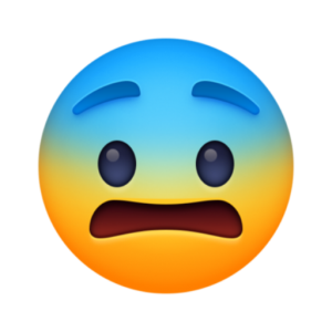 😨 Emoji Cara de Medo - Emojis para Copiar