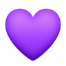 💜 Emoji Coração Roxo - Emojis para Copiar