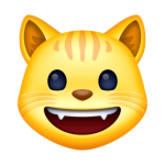 😺 Emoji Rosto de Gato Sorrindo - Emojis para Copiar
