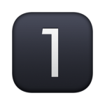 1️⃣ Emoji Número 1 - Emojis para Copiar